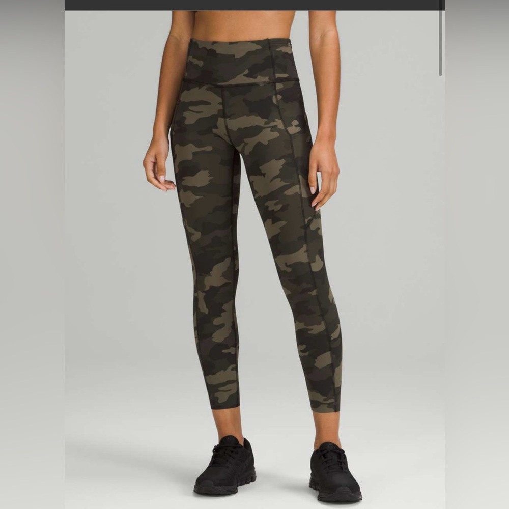 Lululemon Fast And Free 25” Legging With Pockets - Gem